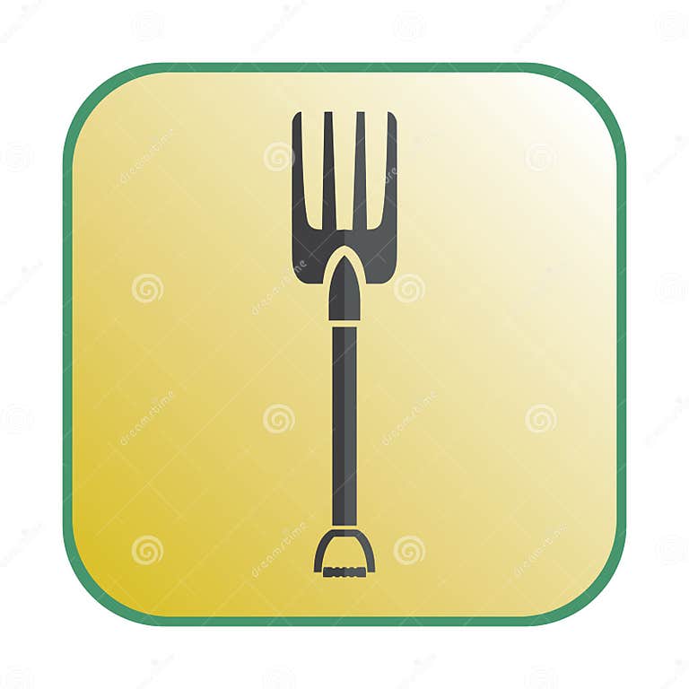 Print stock vector. Illustration of pitches, plow, forks - 190672305