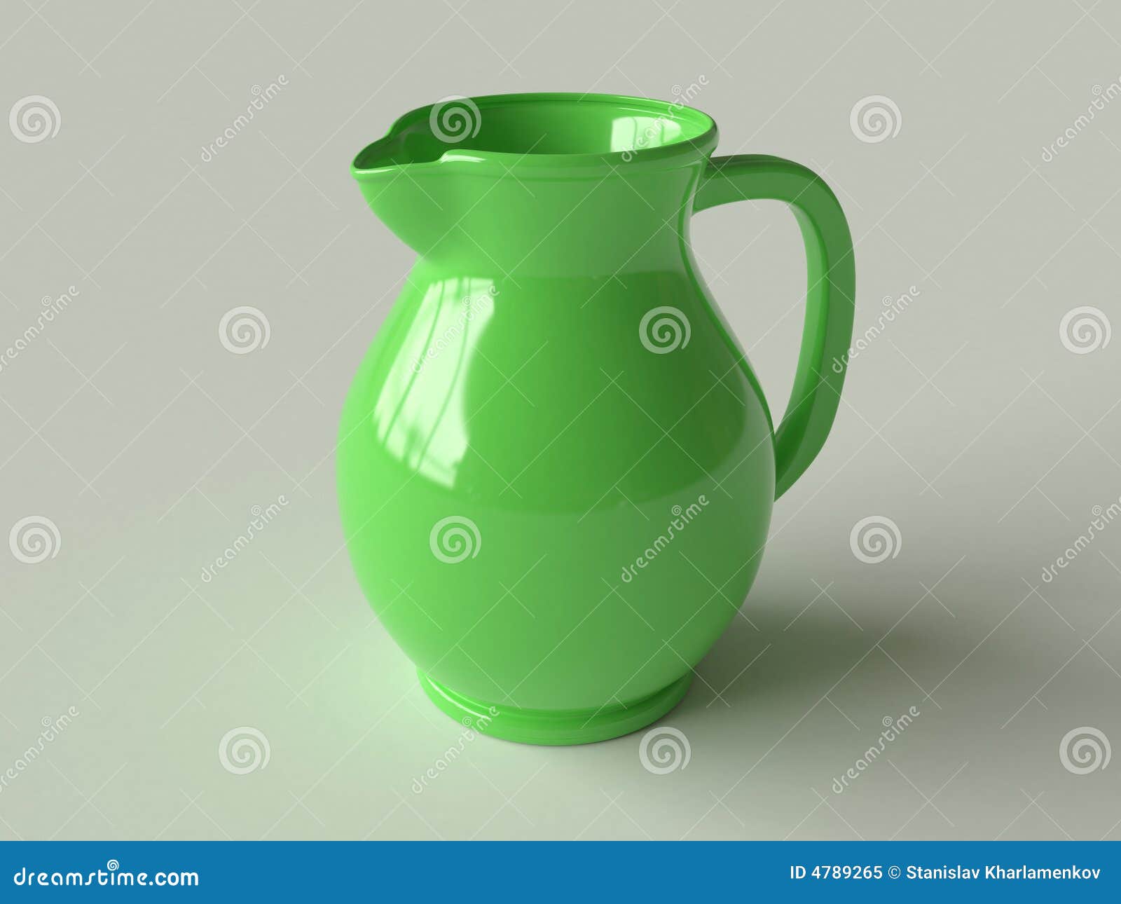 Pitcher stock illustration. Illustration of craft, domestic - 4789265