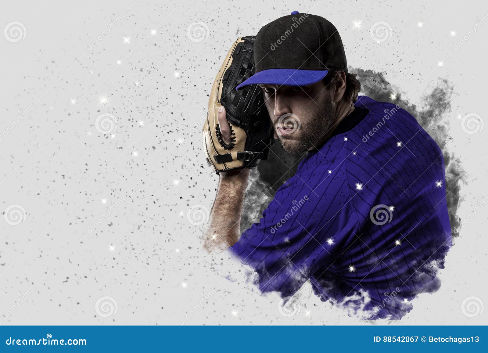 Pitcher Baseball stock image. Image of pitcher, hitting - 88542067