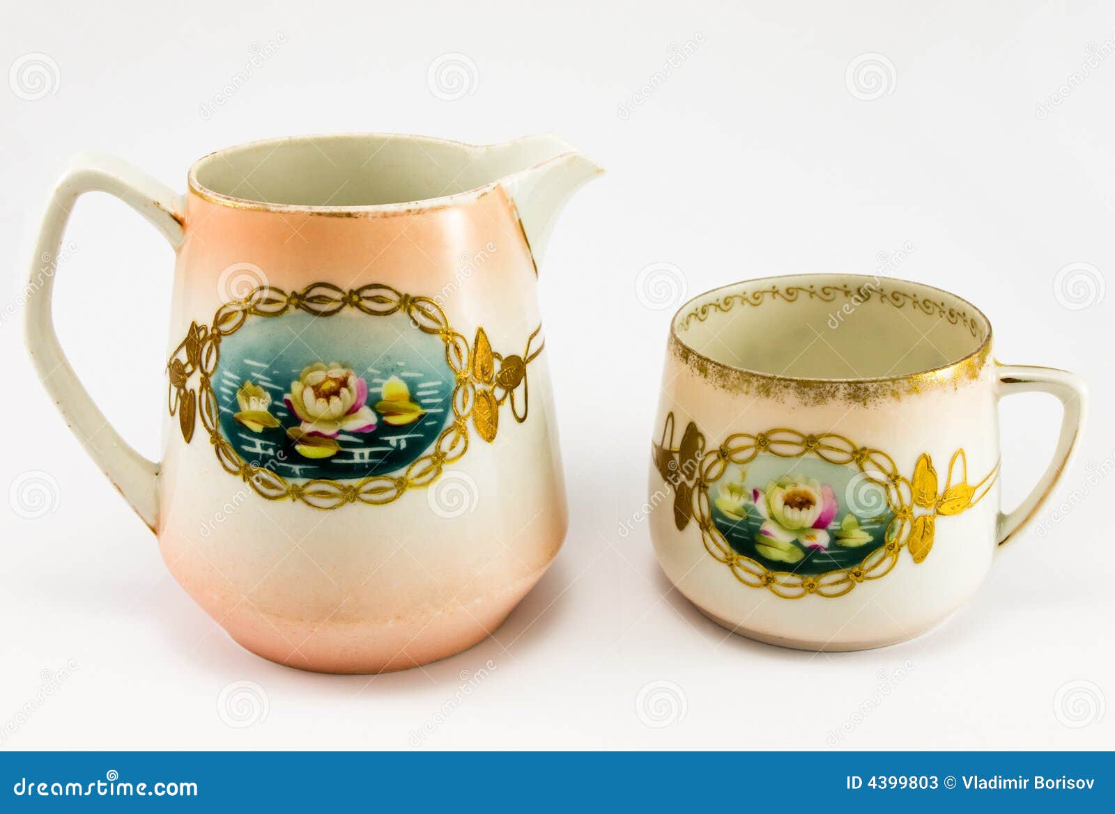 Pitcher With Cup Picture. Image: 4399803