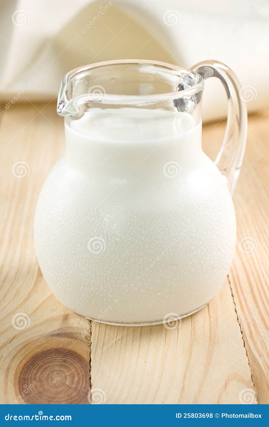 Pitcher of fresh milk stock photo. Image of domestic - 25803698