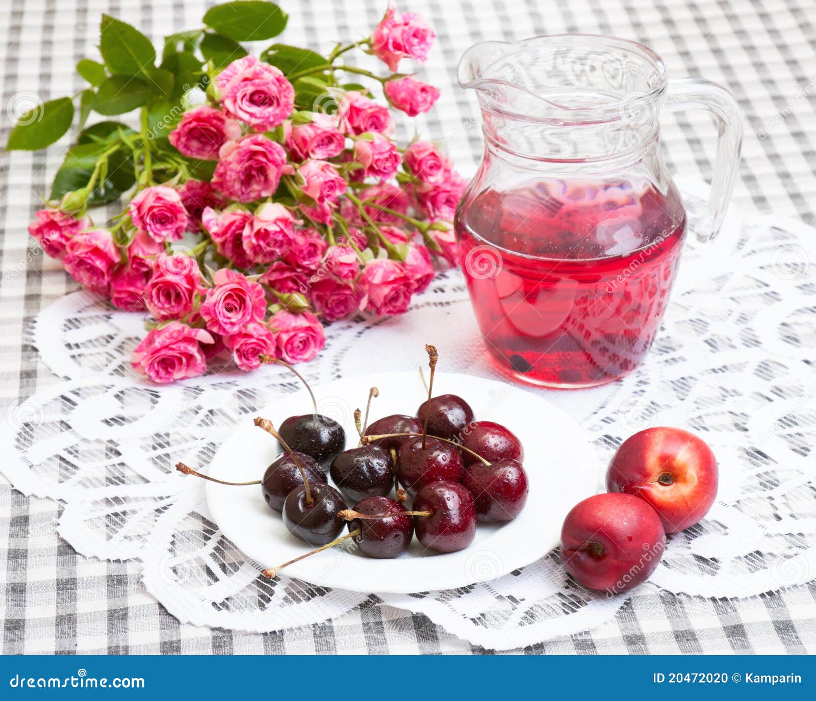 Pitcher with Fruit stock photo. Image of food, vegetarian - 20472020