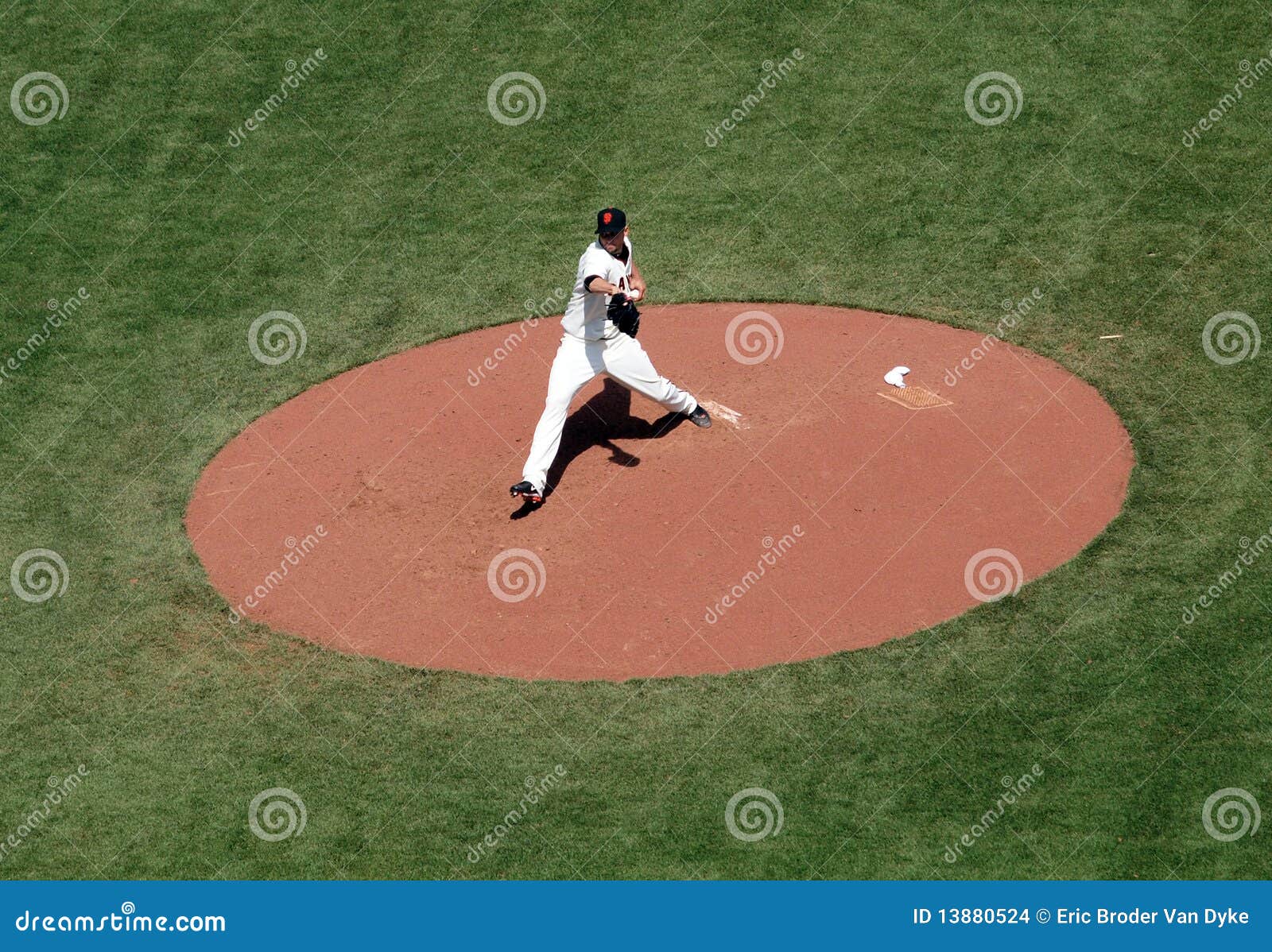 Pitcher Jonathan Sanchez about To Release a Pitch Editorial Stock Image ...