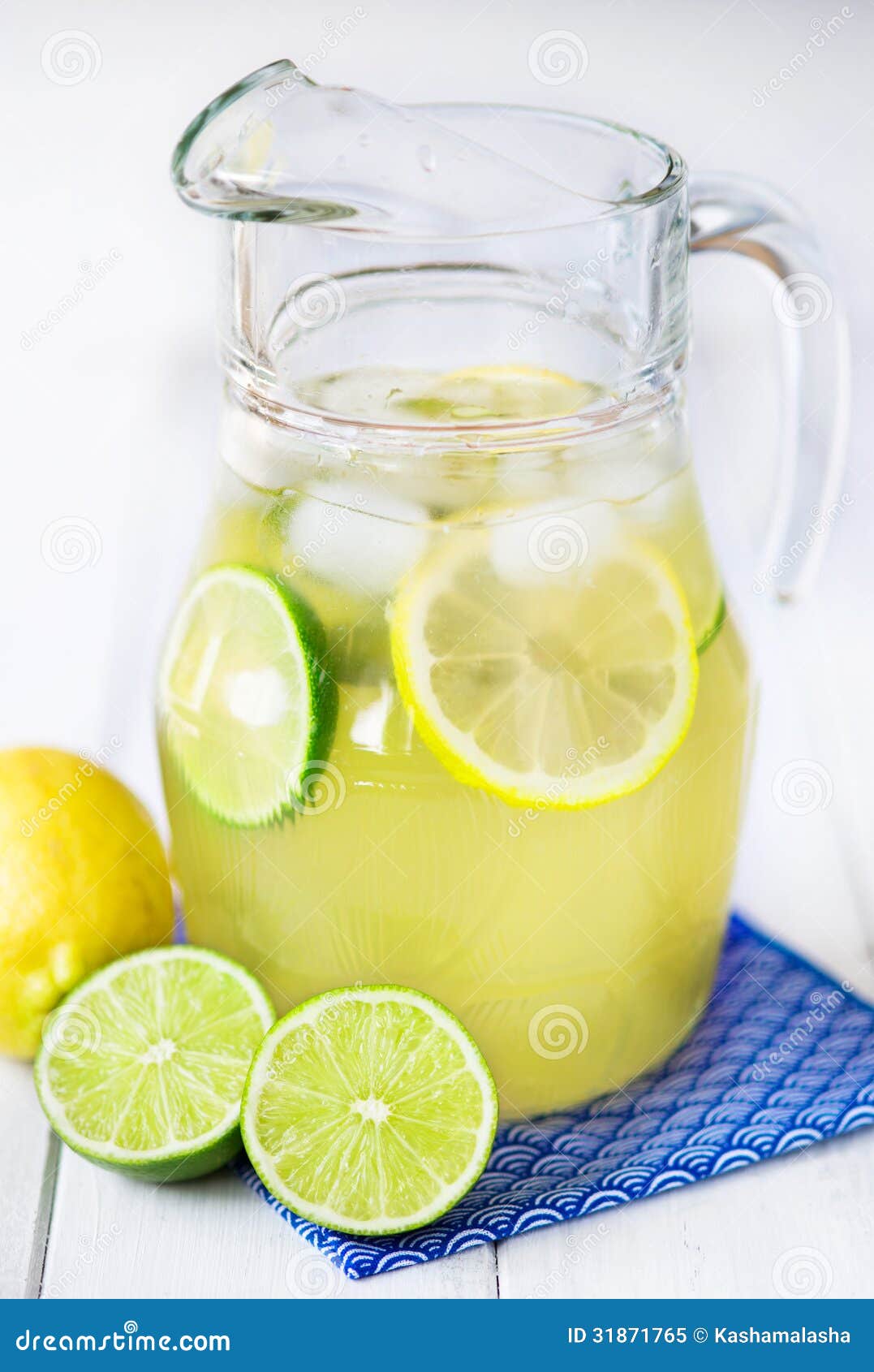 Pitcher with lemonade stock image. Image of cold, refreshing - 31871765