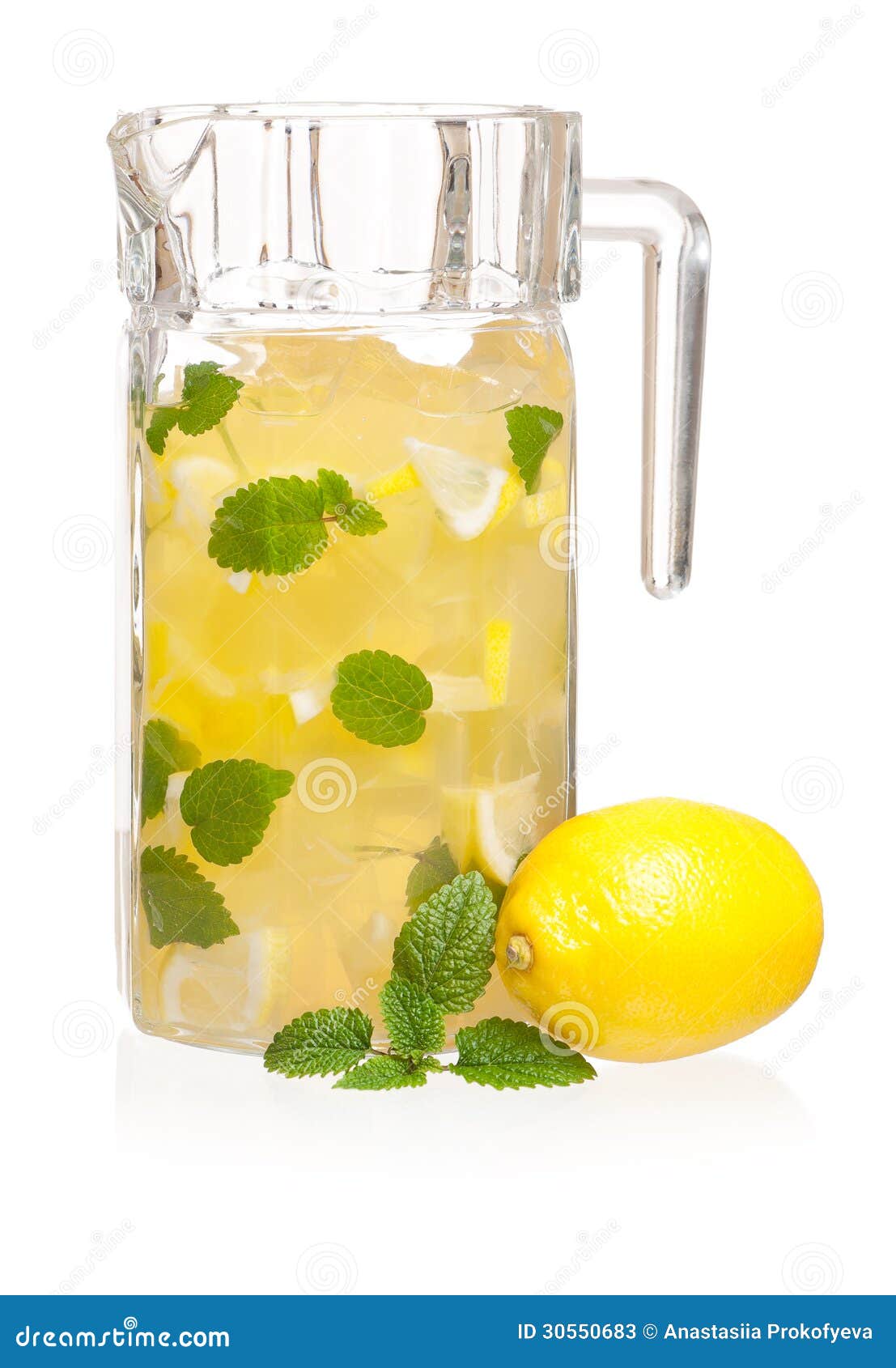 Pitcher of lemonade stock image. Image of cold, juice - 30550683