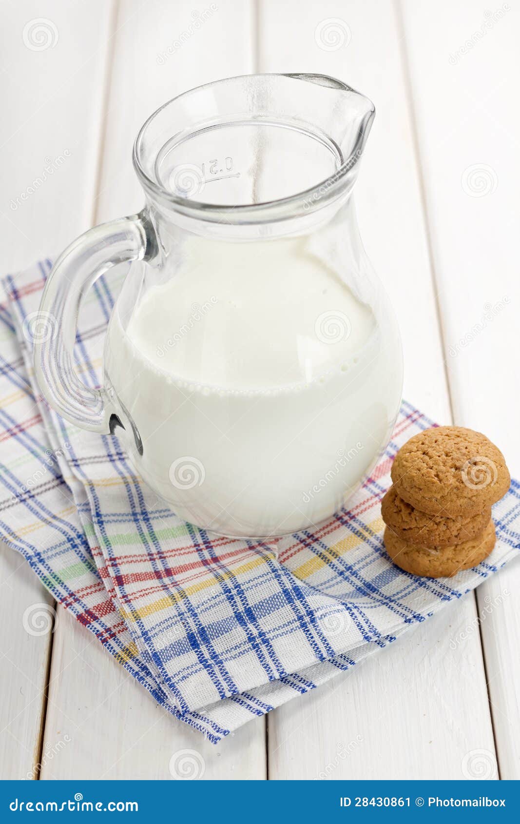 Pitcher milk stock image. Image of milk, home, kitchen - 28430861