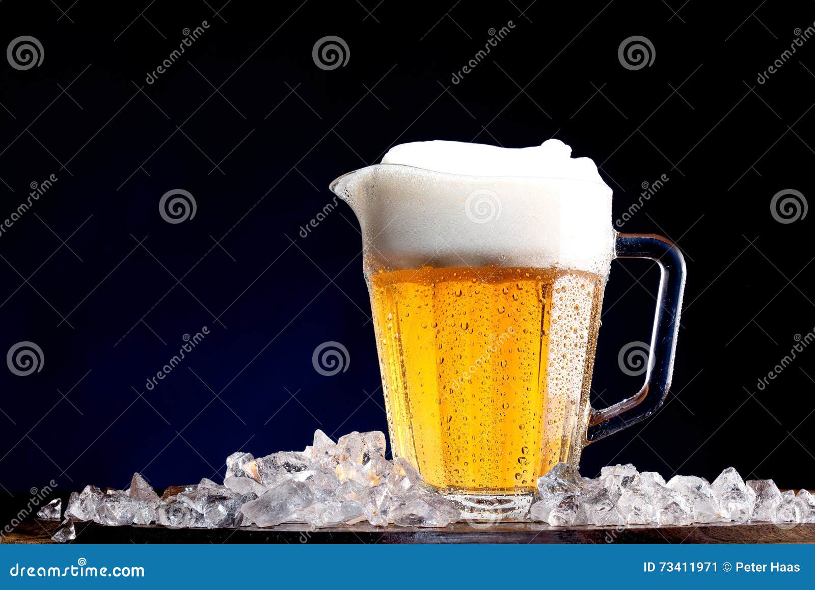 Pitcher stock image. Image of pilsner, frosty, foam, frosted - 73411971