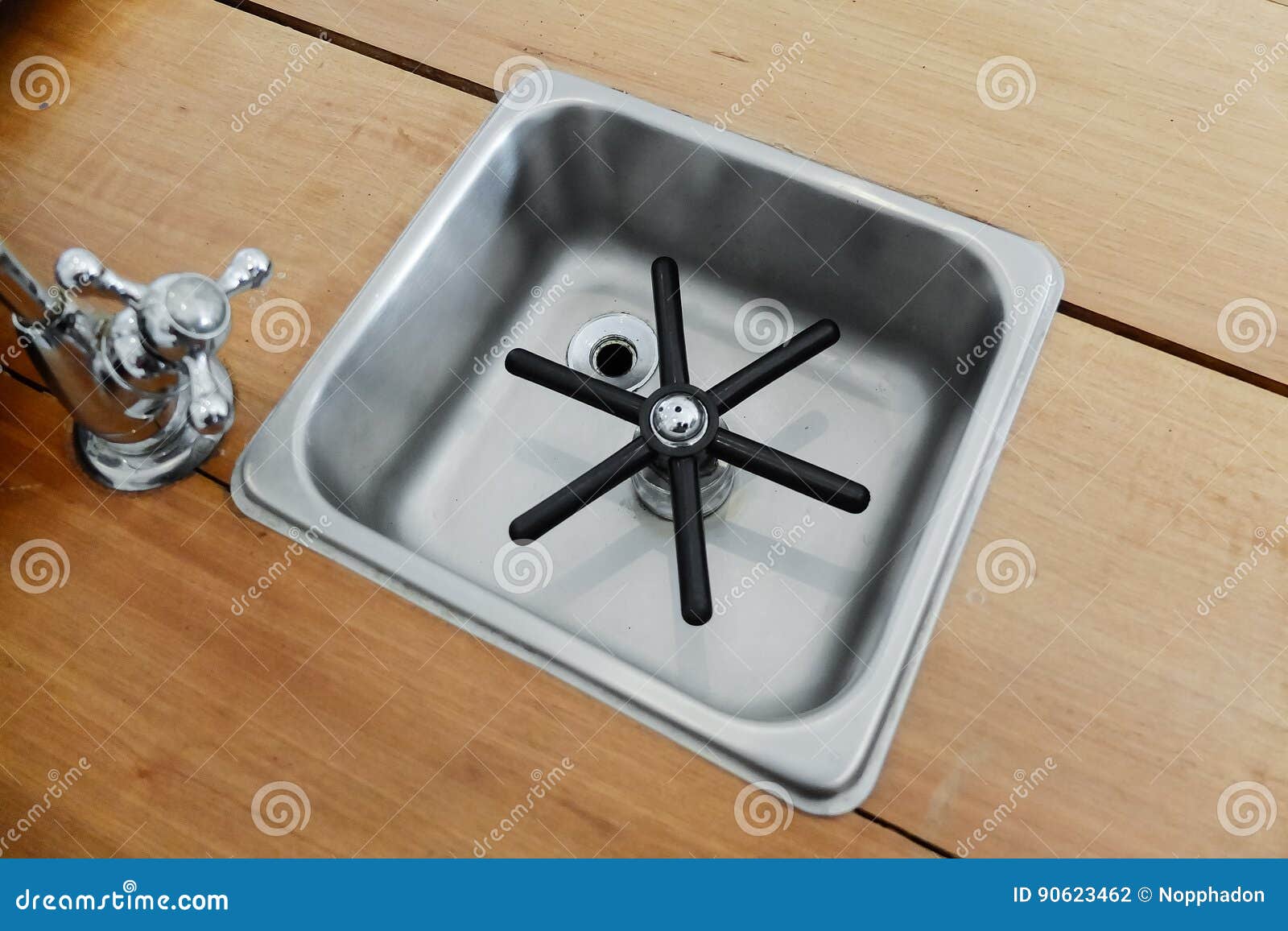 Pitcher Rinser Use for Cleaning the Milk in Pitcher Stock Photo - Image ...