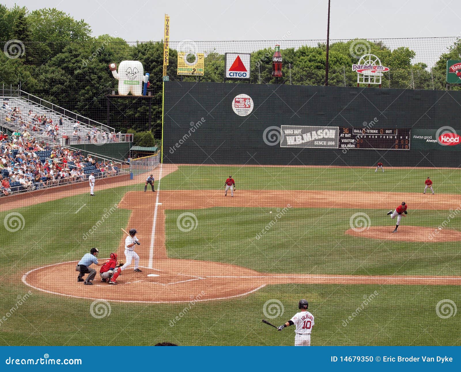 Pitcher in Throwing a Pitch with Infield in View Editorial Image ...