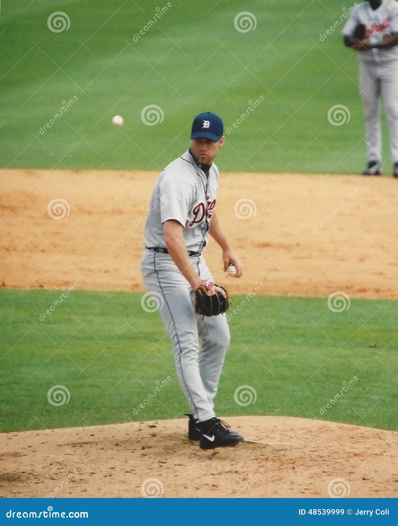 Pitcher Warming Up. editorial stock image. Image of cleats - 48539999
