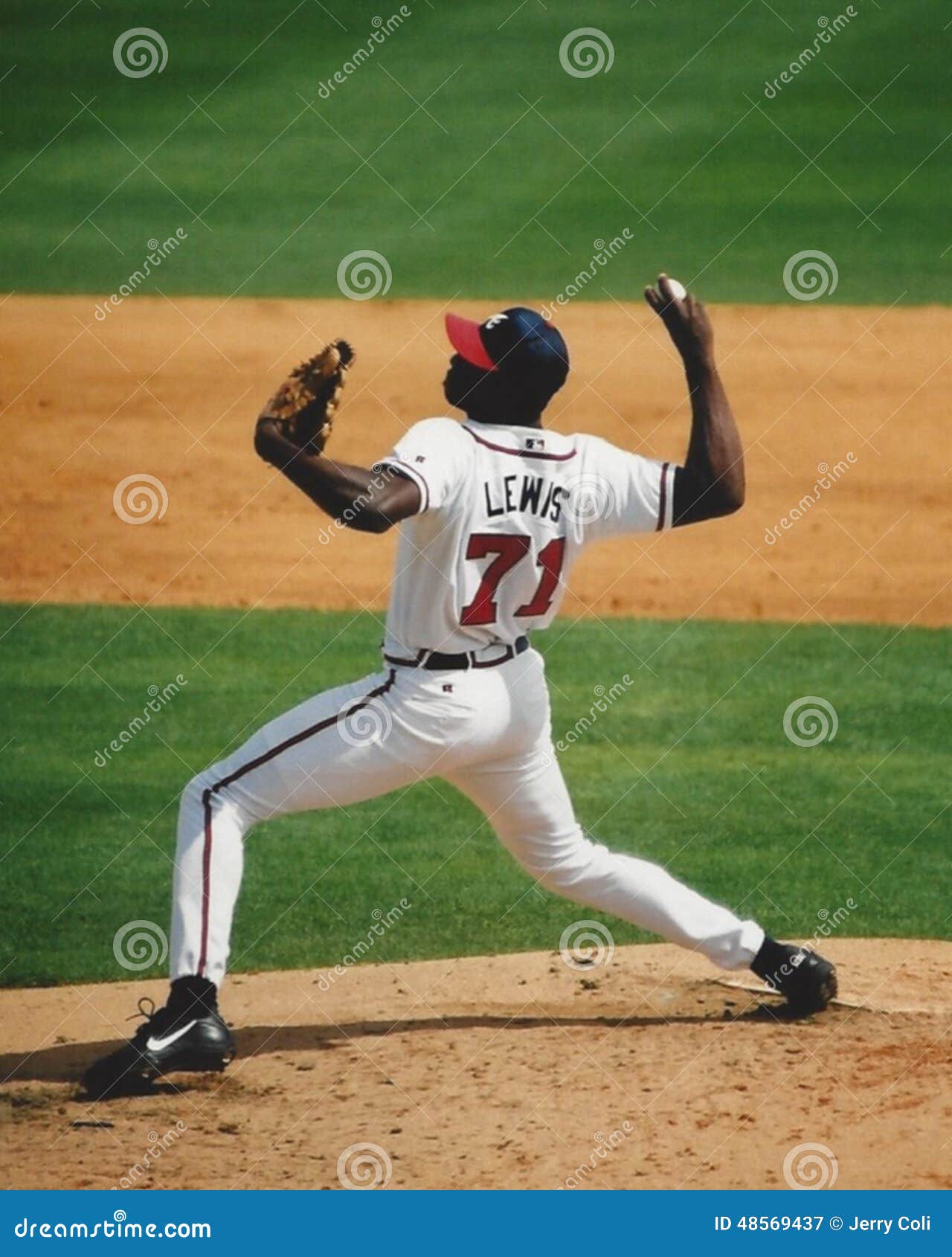 Pitcher Warming Up. editorial photography. Image of warm - 48569437