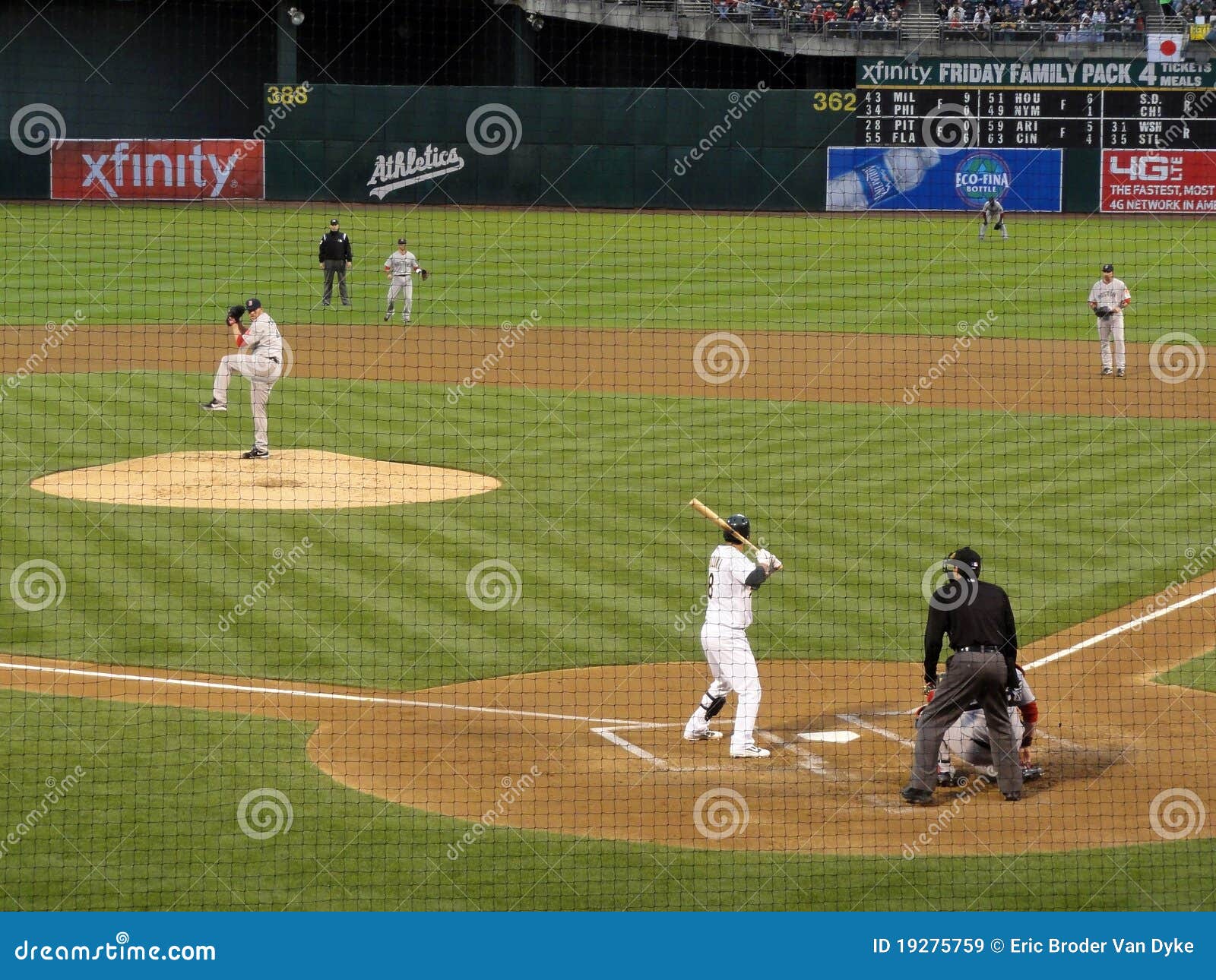 Pitcher Winds Up by Raising Leg To Throw Pitch Editorial Stock Image ...