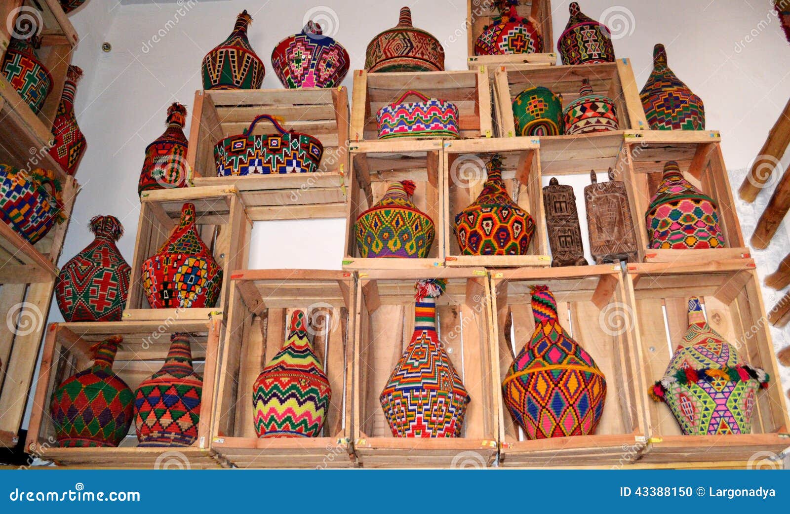 Pitchers. stock photo. Image of craft, business, fabric - 43388150