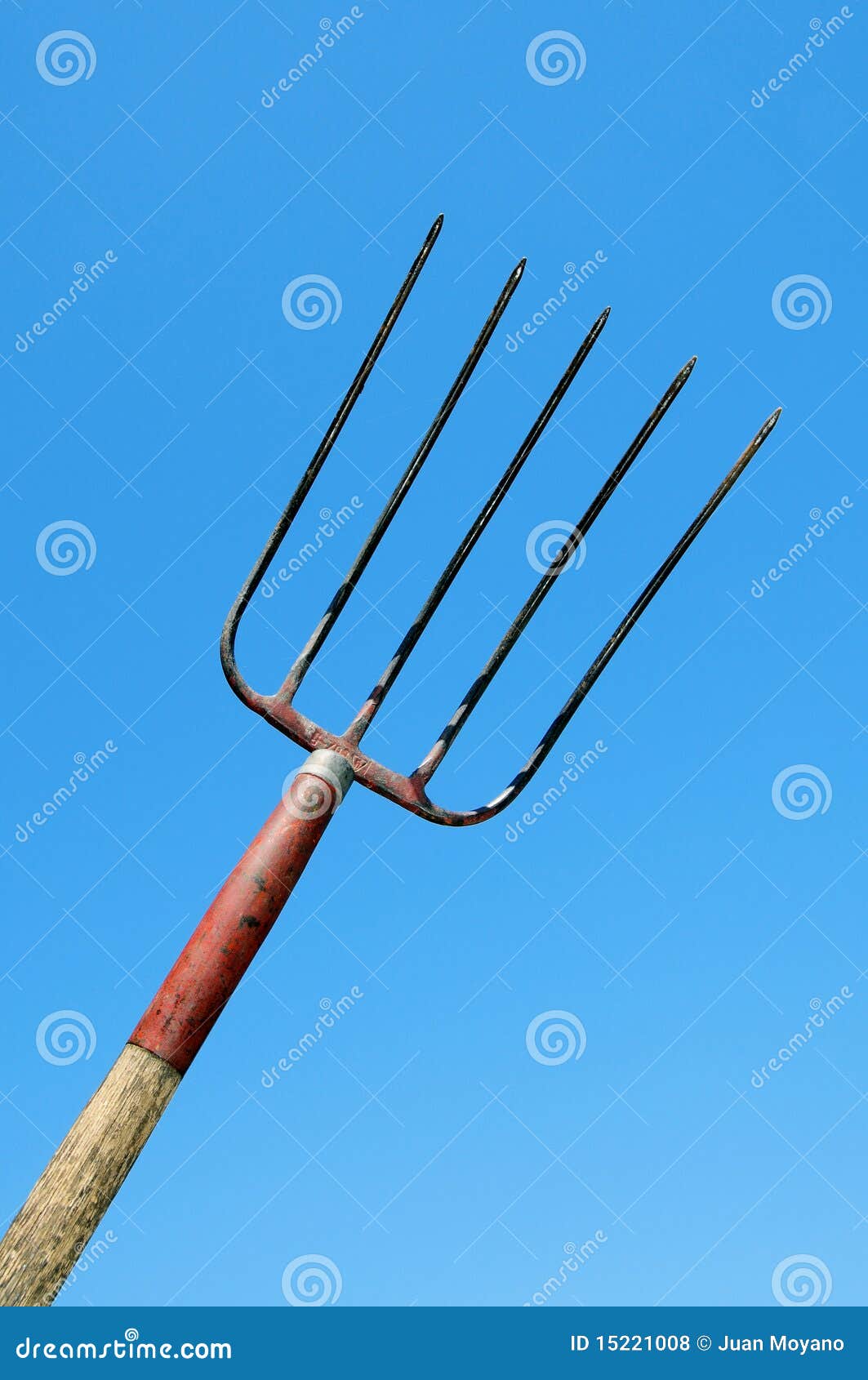 Pitchfork stock photo. Image of gardening, country, demon - 15221008