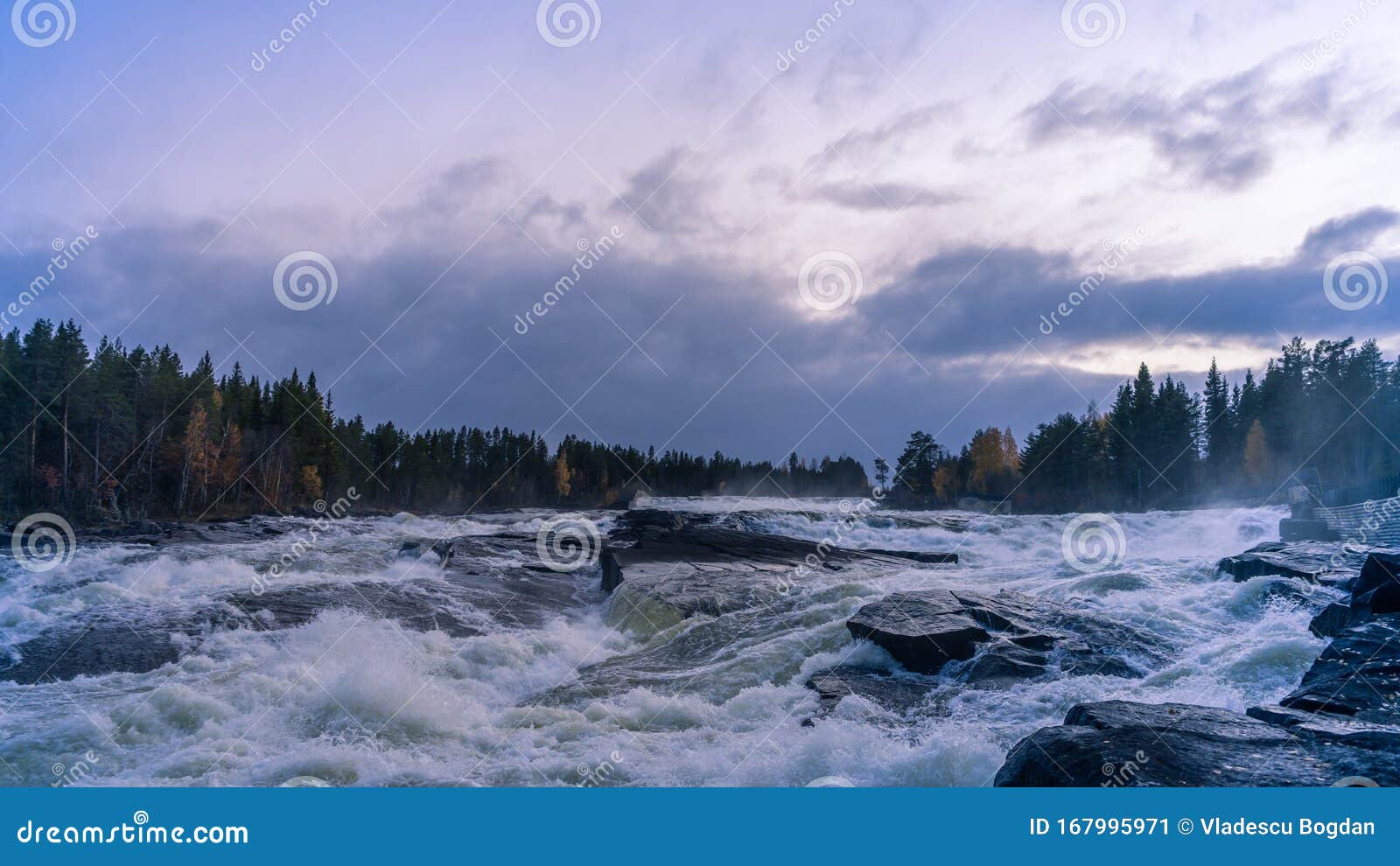 Pite river in Sweden stock image. Image of scenery, landscape - 167995971