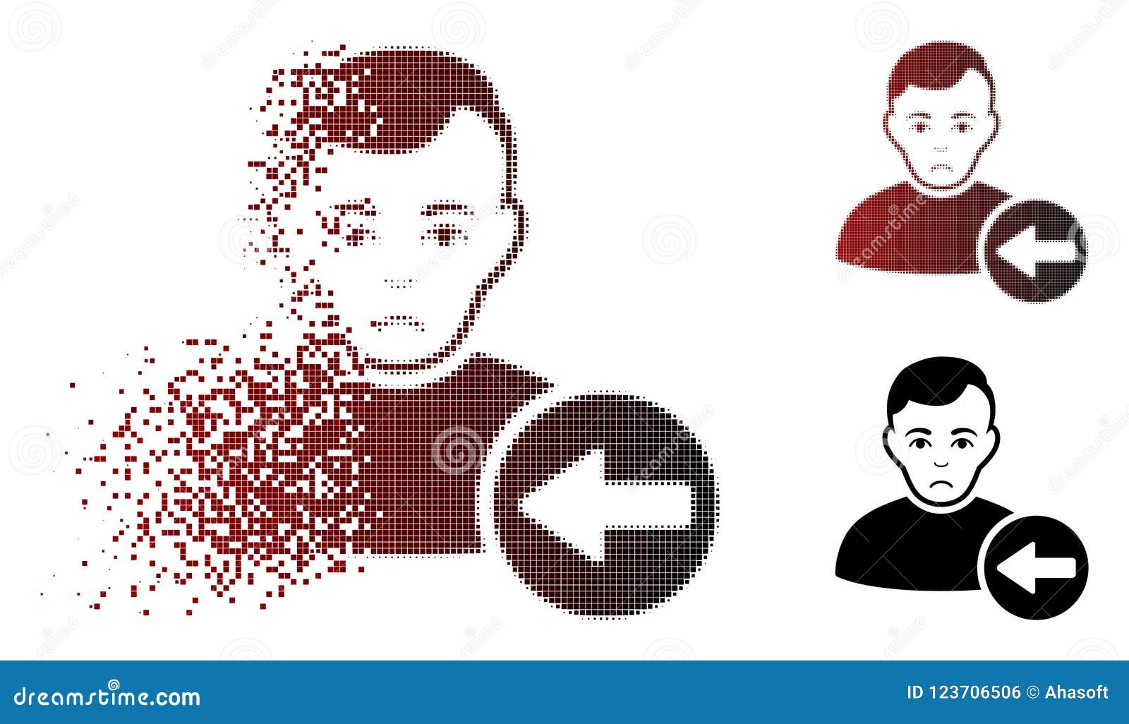 Pitiful Decomposed Pixelated Halftone Crying Boy Icon Cartoon Vector ... Pitiful Decomposed Pixelated Halftone Crying Boy Icon Cartoon Vector ...