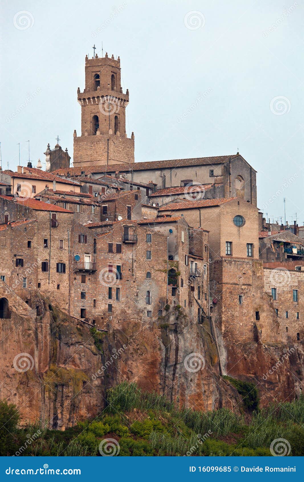 Pitigliano stock image. Image of europe, ancient, italy - 16099685