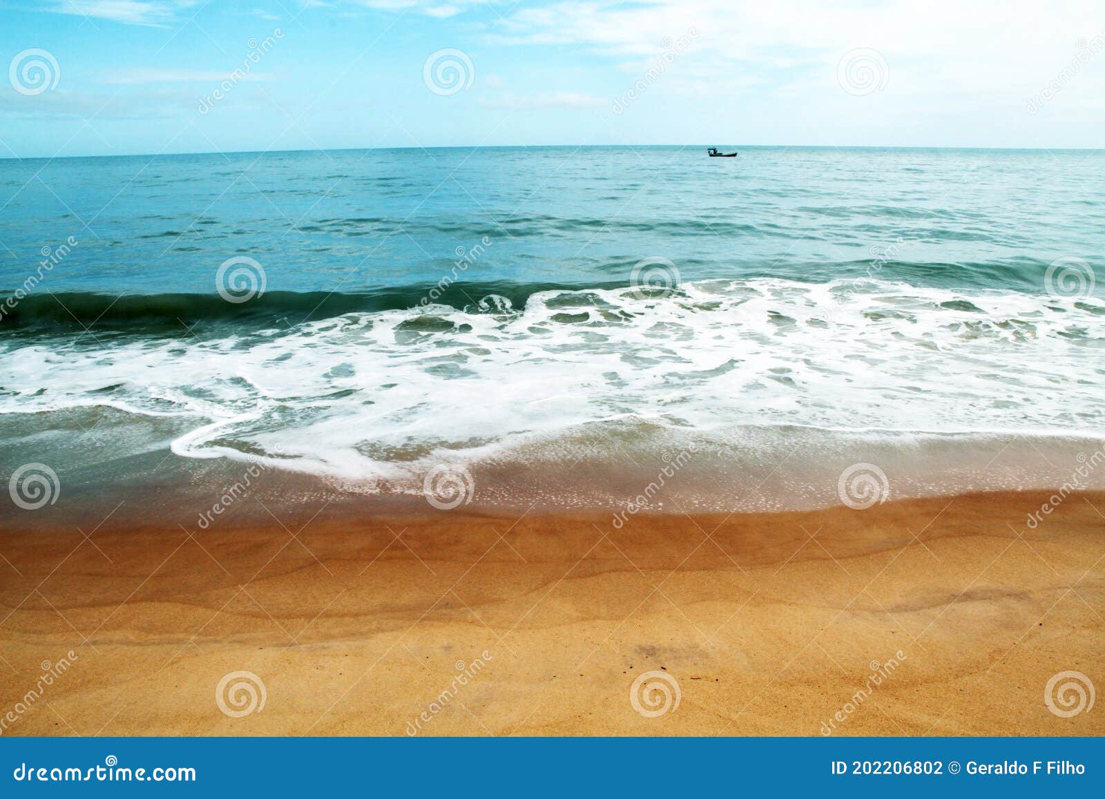 Pititinga Beach Rio Do Fogo Rio Grande Do Norte Norte Foto de archivo ...