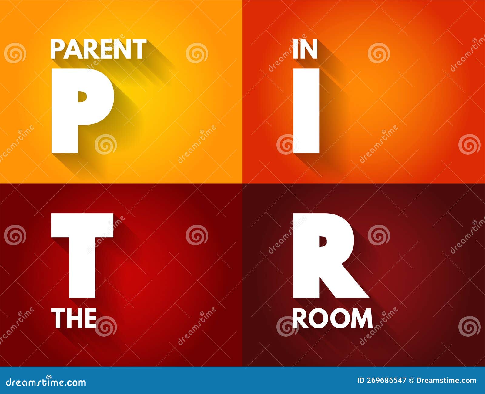 PITR - Parent in the Room Acronym, Text Concept for Presentations and ...