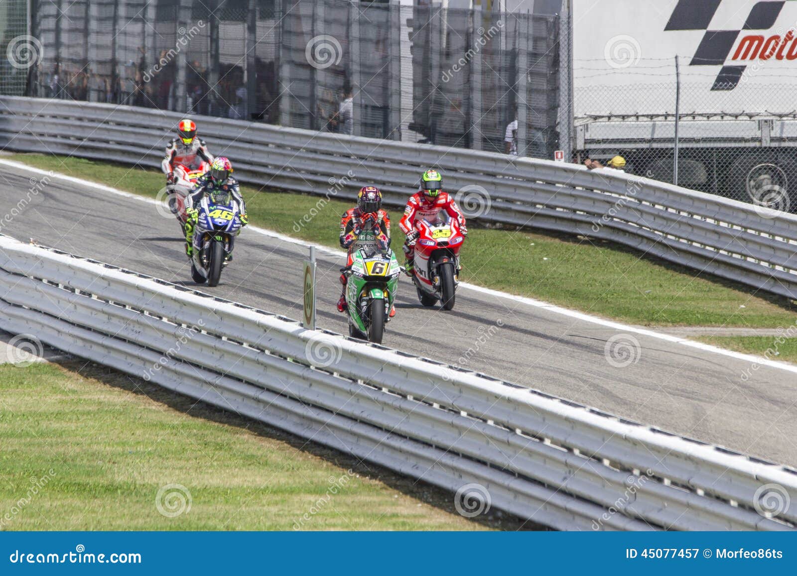Pits Exit Misano MotoGP Race Editorial Photography - Image of asphalt ...