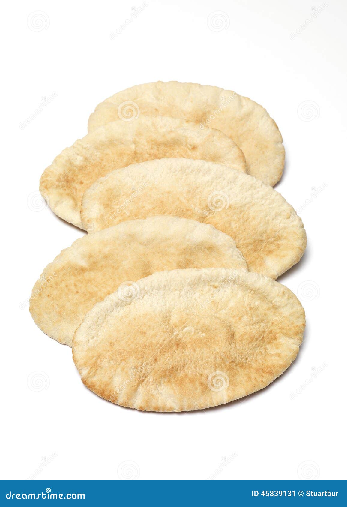 Pitta Bread stock image. Image of pita, bread, starch - 45839131