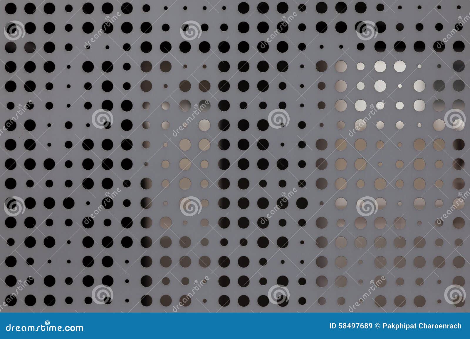 Pitted Metal Plate Background Texture. Stock Image - Image of plate ...