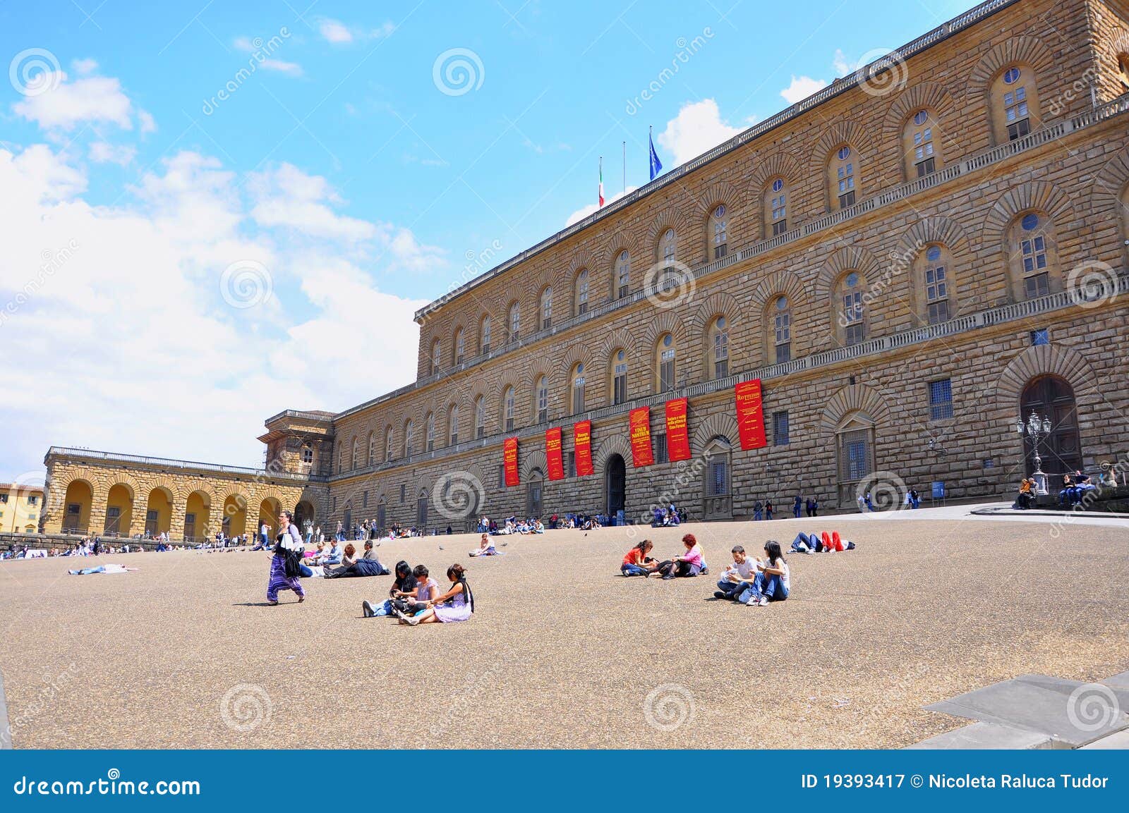 Pitti Palace, Florence City , Italy Editorial Photography - Image of ...