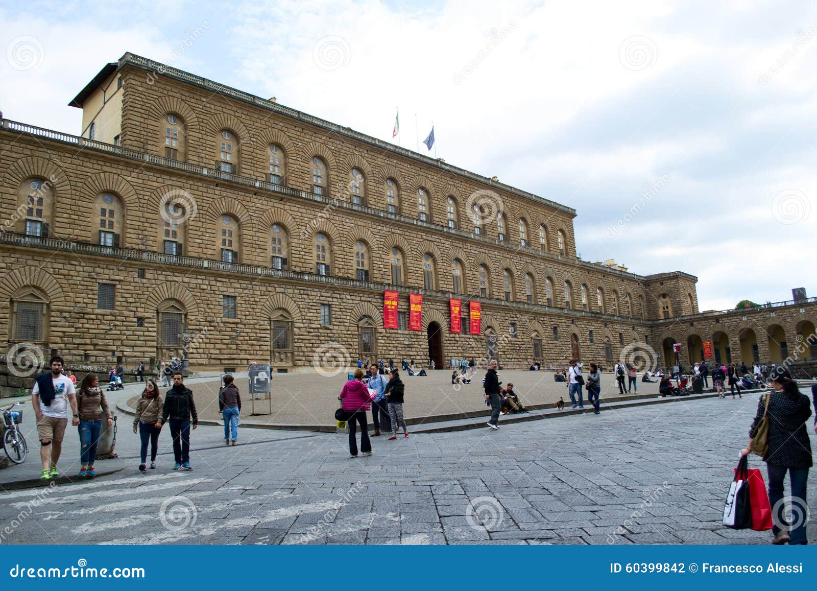Pitti palace Florence editorial photography. Image of architecture ...