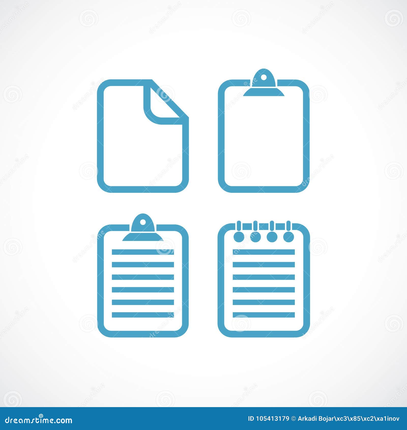 Pittogramma Di Vettore Del Documento Del File Di Testo Illustrazione ...