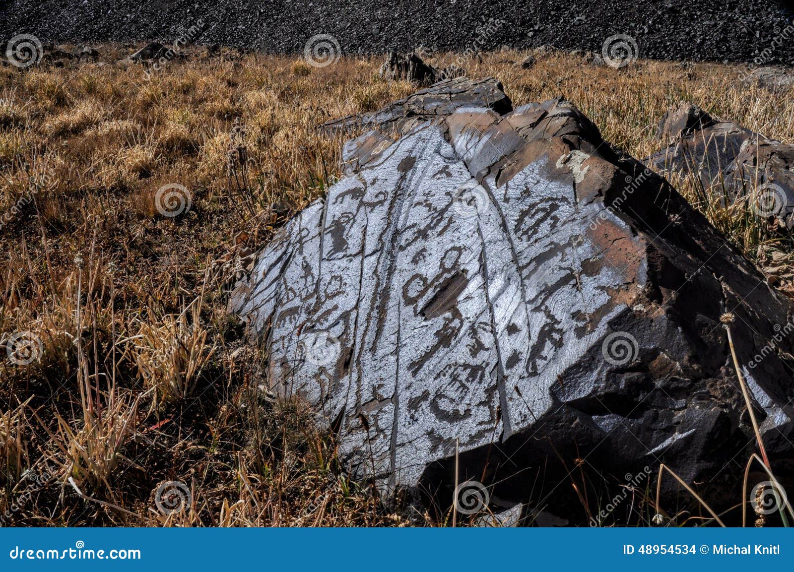 Pittogrammi antichi fotografia stock. Immagine di inciso - 48954534