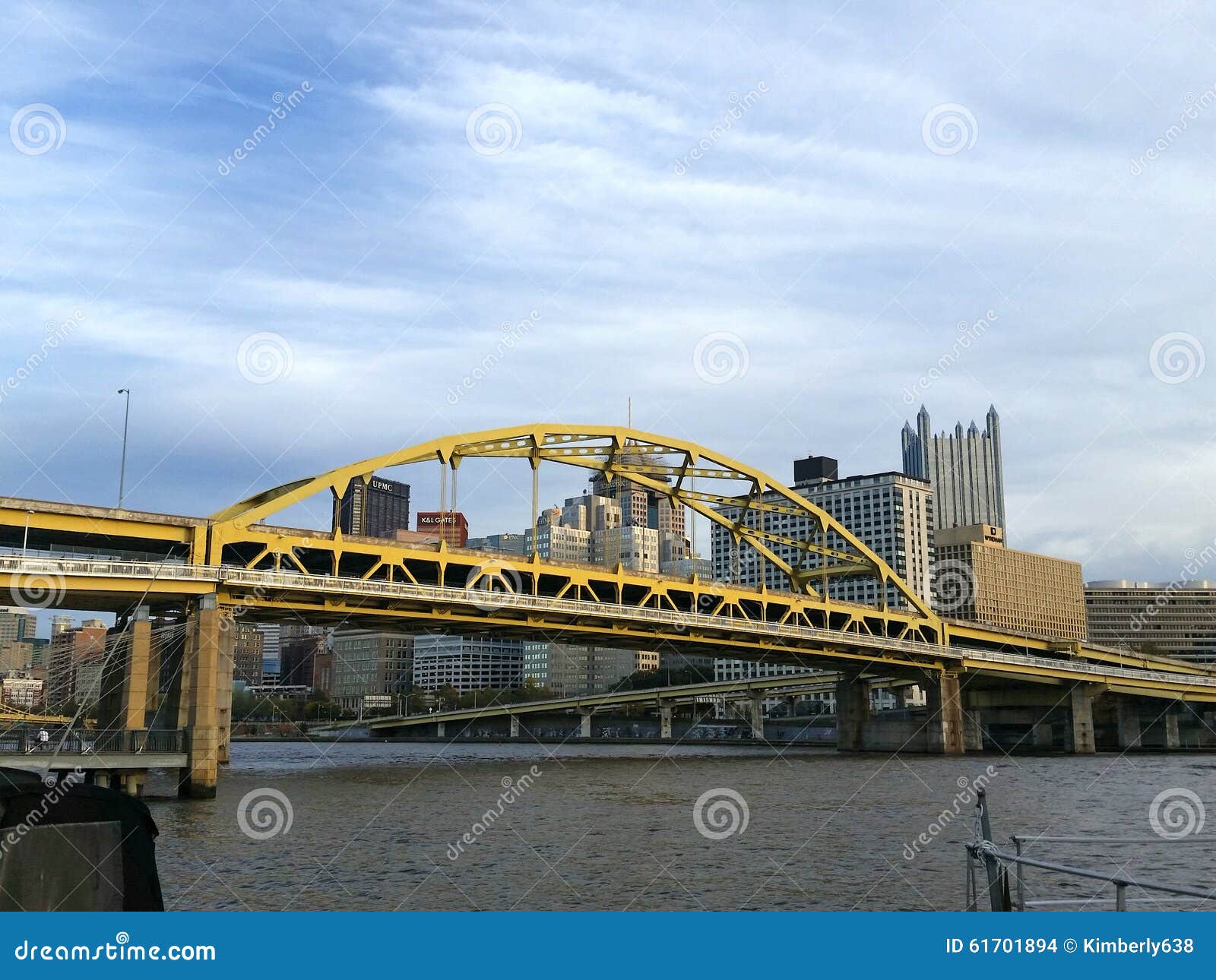 A Pittsburgh Bridge Stock Photo - Image: 61701894