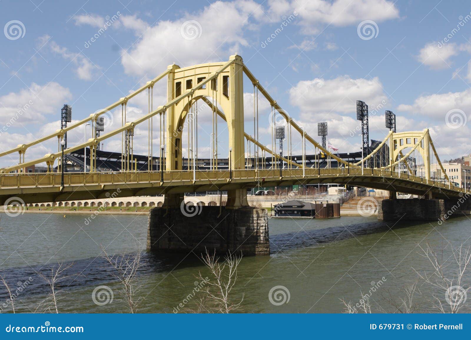 Pittsburgh Bridges stock image. Image of bridge, baseball - 679731