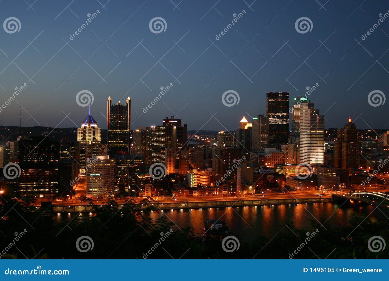 Pittsburgh at Night stock image. Image of pittsburgh, bridges - 1496105 Pittsburgh at Night stock image. Image of pittsburgh, bridges - 1496105