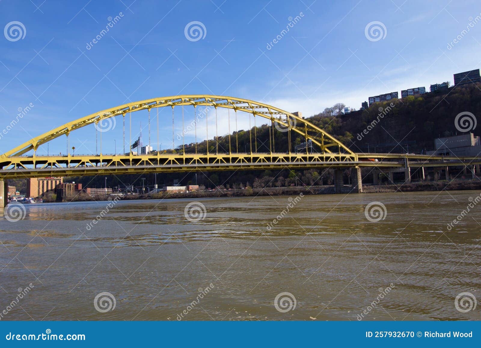West End Bridge, Pittsburgh, Pennsylvania Stock Photo - Image of river ...