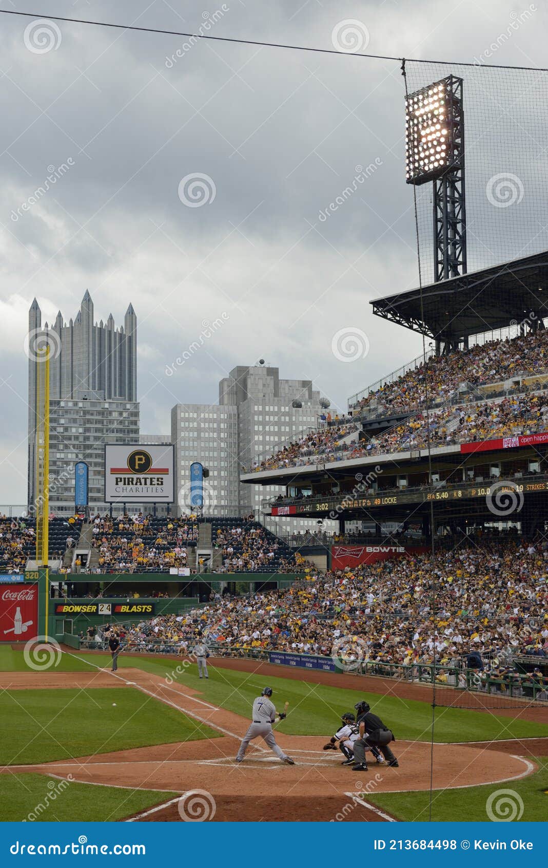 The Pittsburgh Pirates Playing a Game at PNC Park Editorial Stock Photo ...