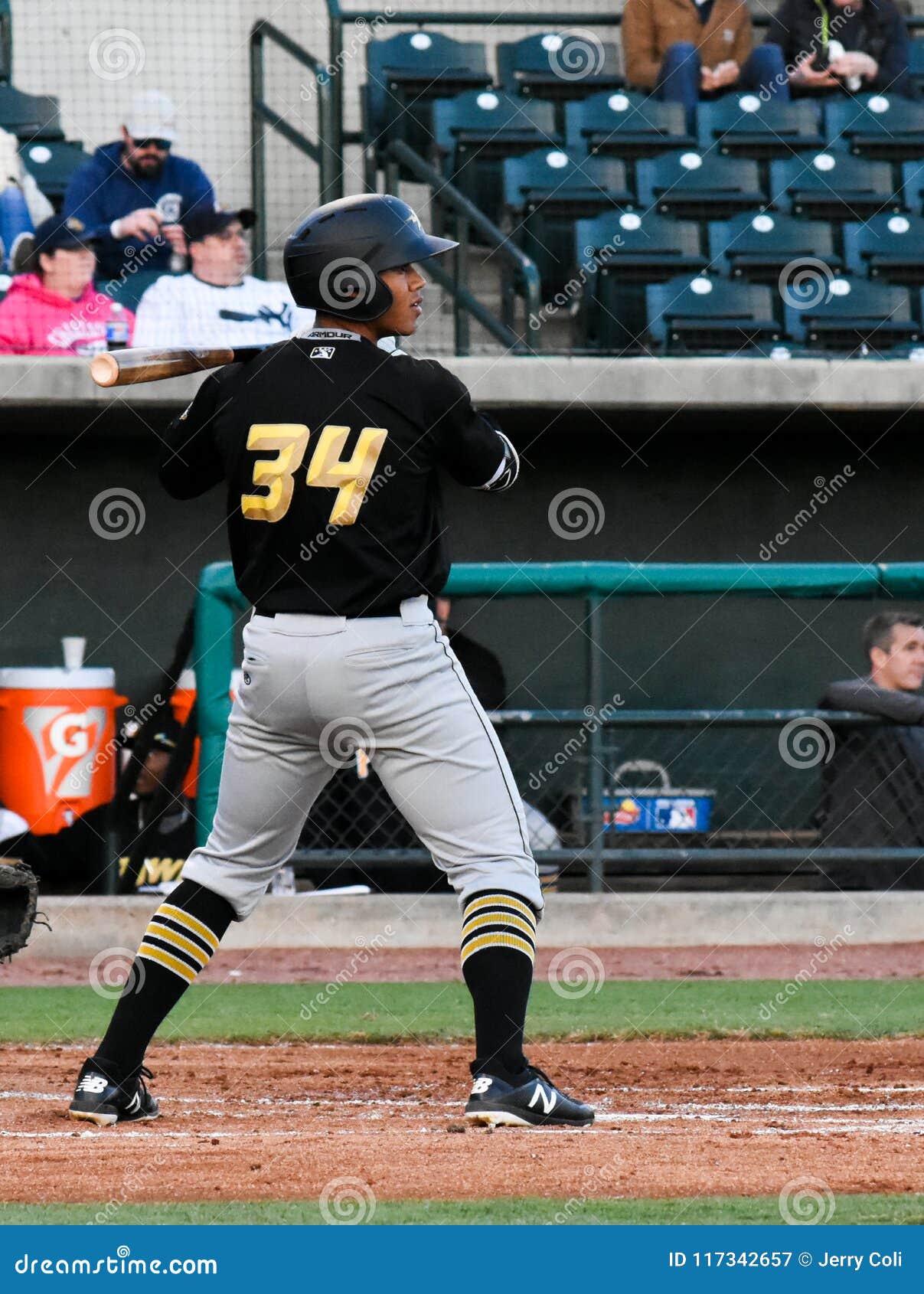 Pittsburgh Pirates Prospect Calvin Mitchell Editorial Photography ...