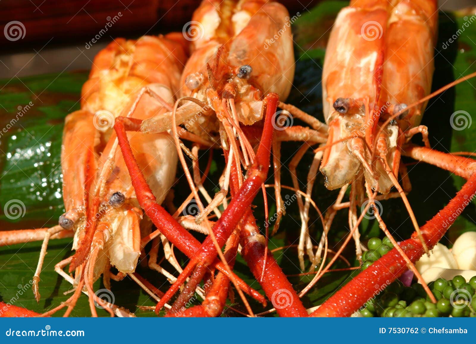 Pitu stock photo. Image of leaf, crab, malaysia, prawn - 7530762