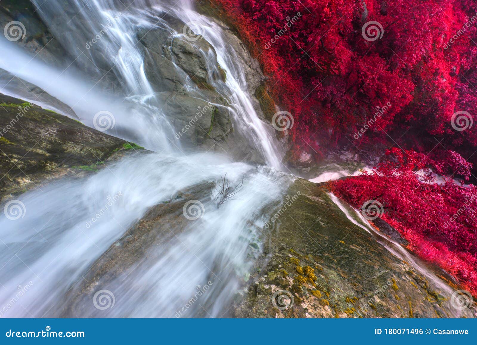 PiTuGro Waterfall Is Often Called The Heart Shaped Waterfalls Umphang ...