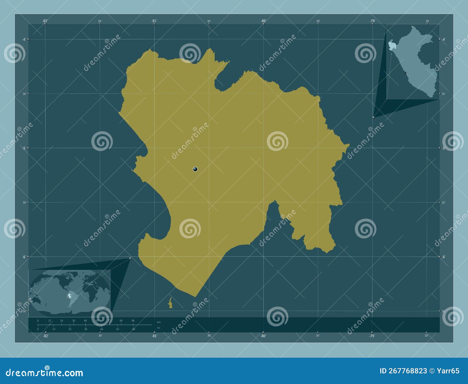 Piura, Peru. Solid. Capital Stock Illustration - Illustration of ocean ...