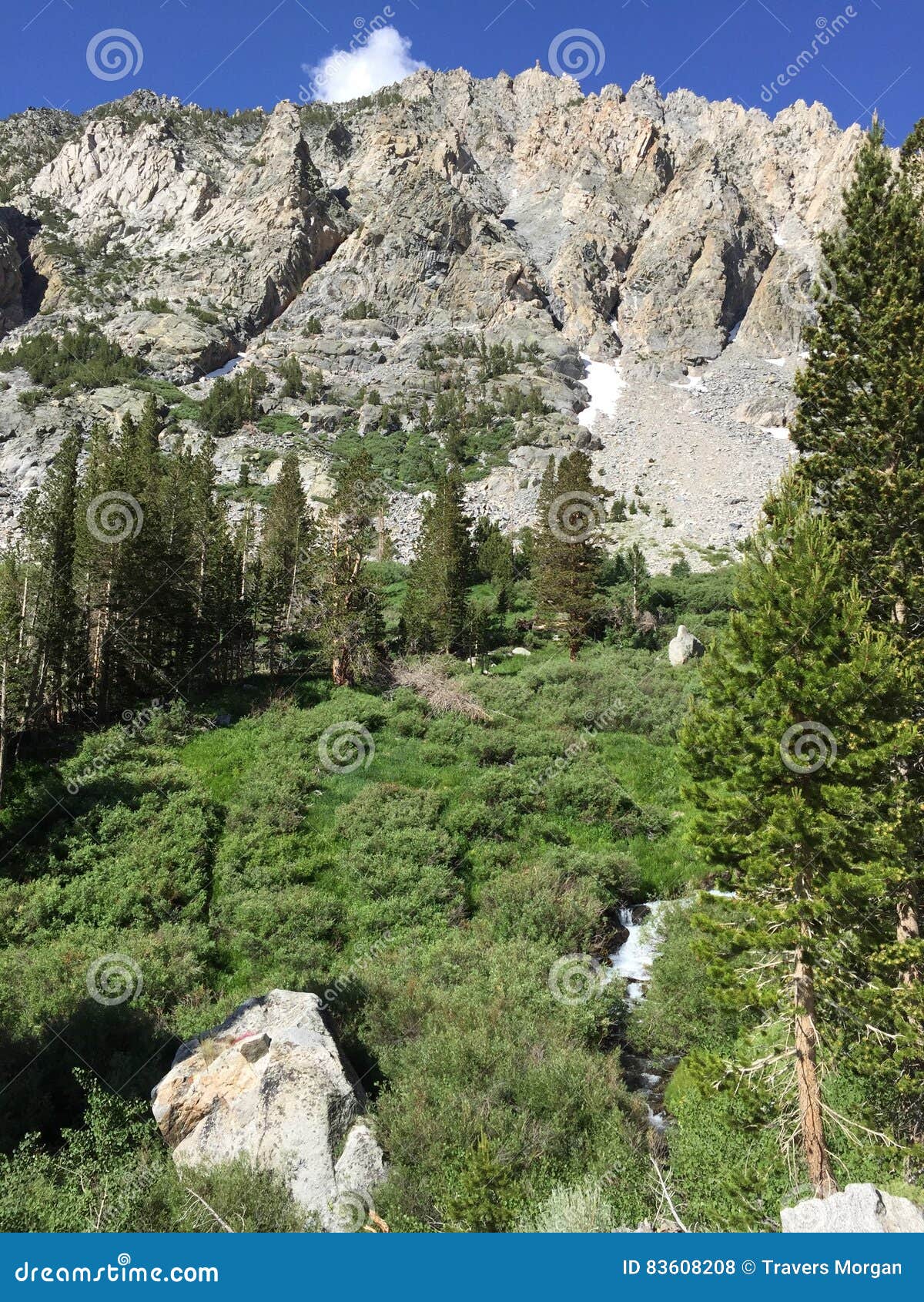Piute Pass Trail stock photo. Image of height, beauty - 83608208