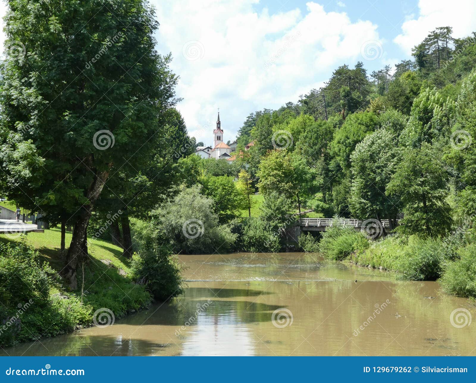 Pivka river in Postojna stock photo. Image of slovene - 129679262