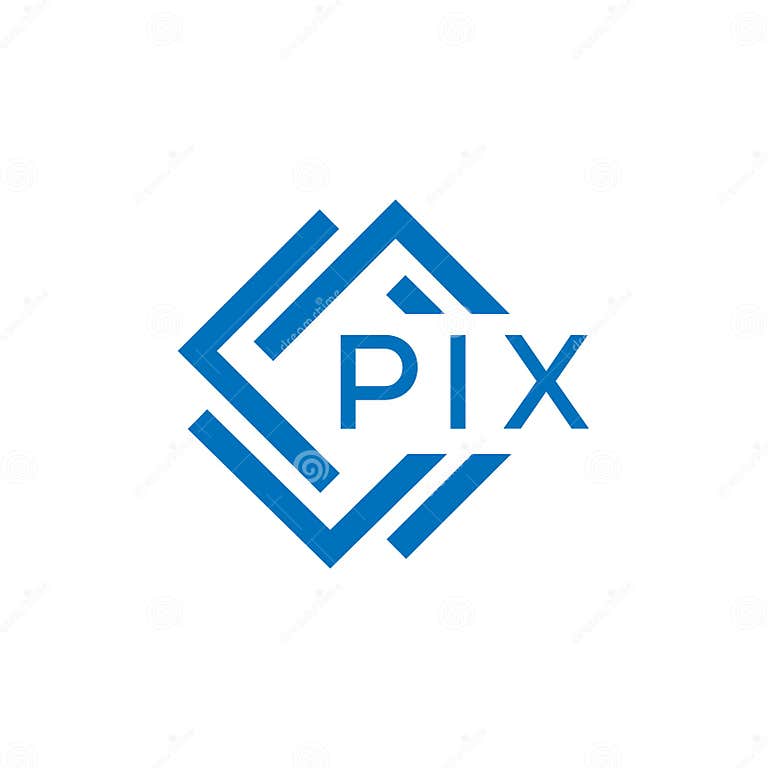 PIX Letter Logo Design on White Background. PIX Creative Circle Letter ...