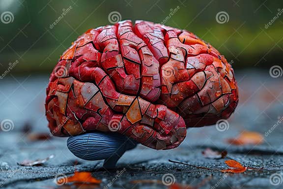 Pixar Inspired Brain Illustration Depicting the Evolution and Learning ...