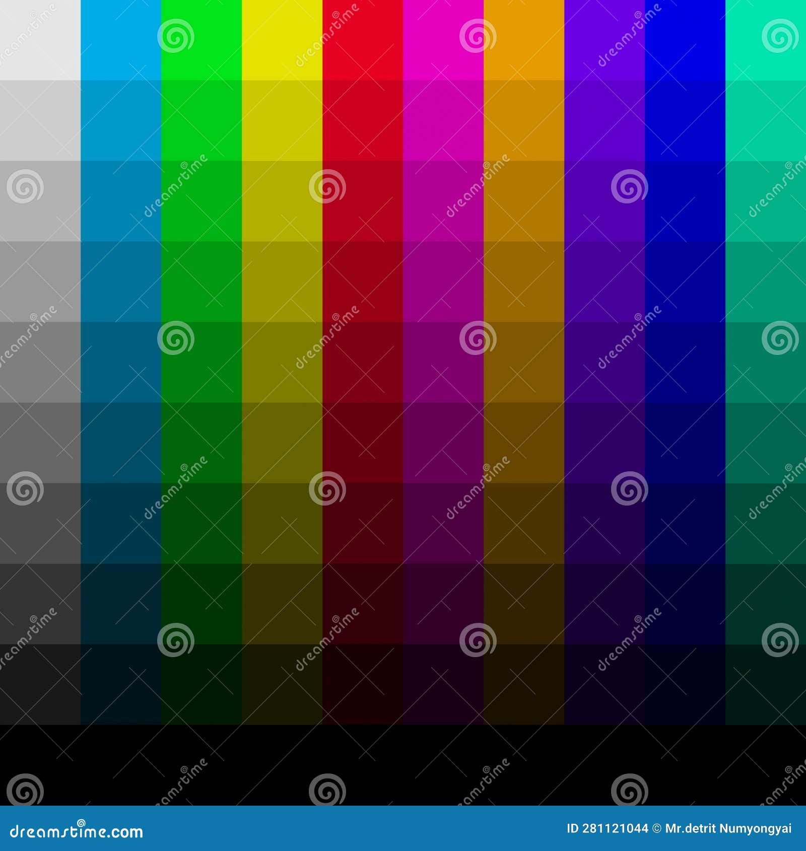 Pixel Abstract Background Colorful Gradation from Light To Dark Stock ...