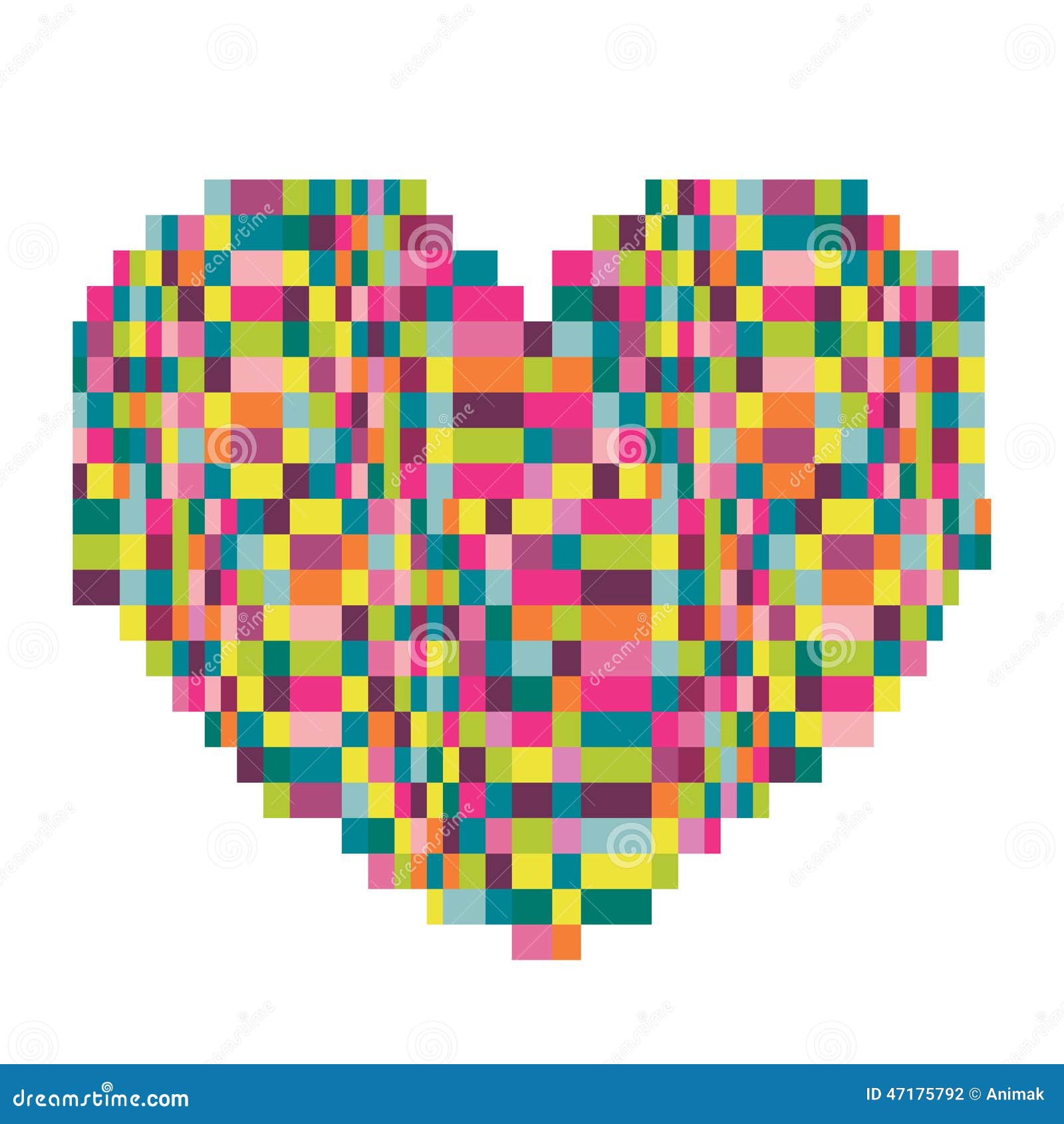 Pixel abstract background. stock vector. Illustration of texture - 47175792