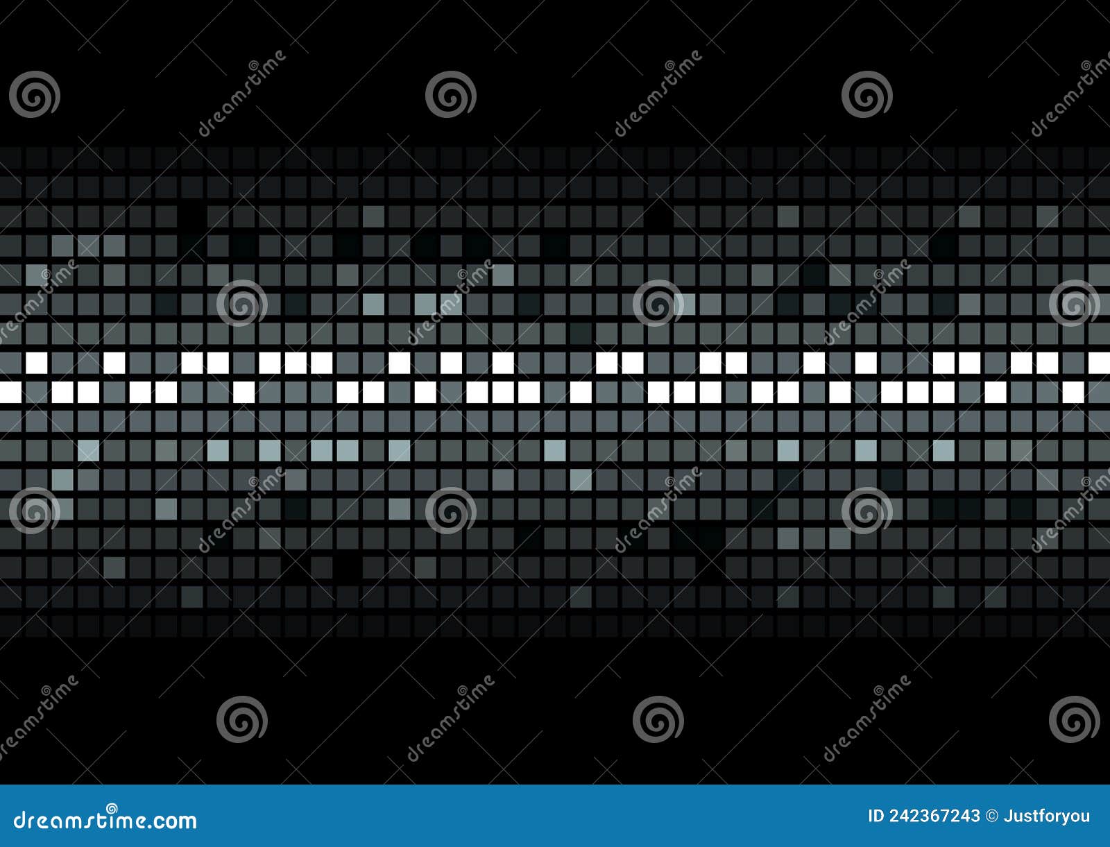 Pixel Abstract Dark Vector Background Stock Vector - Illustration of ...