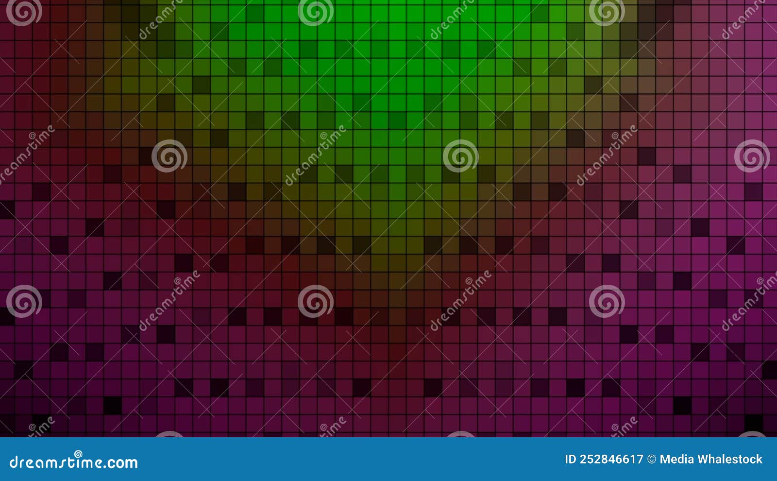 Pixel Animation Pattern with Distortions. Motion. Electronic Image Made ...