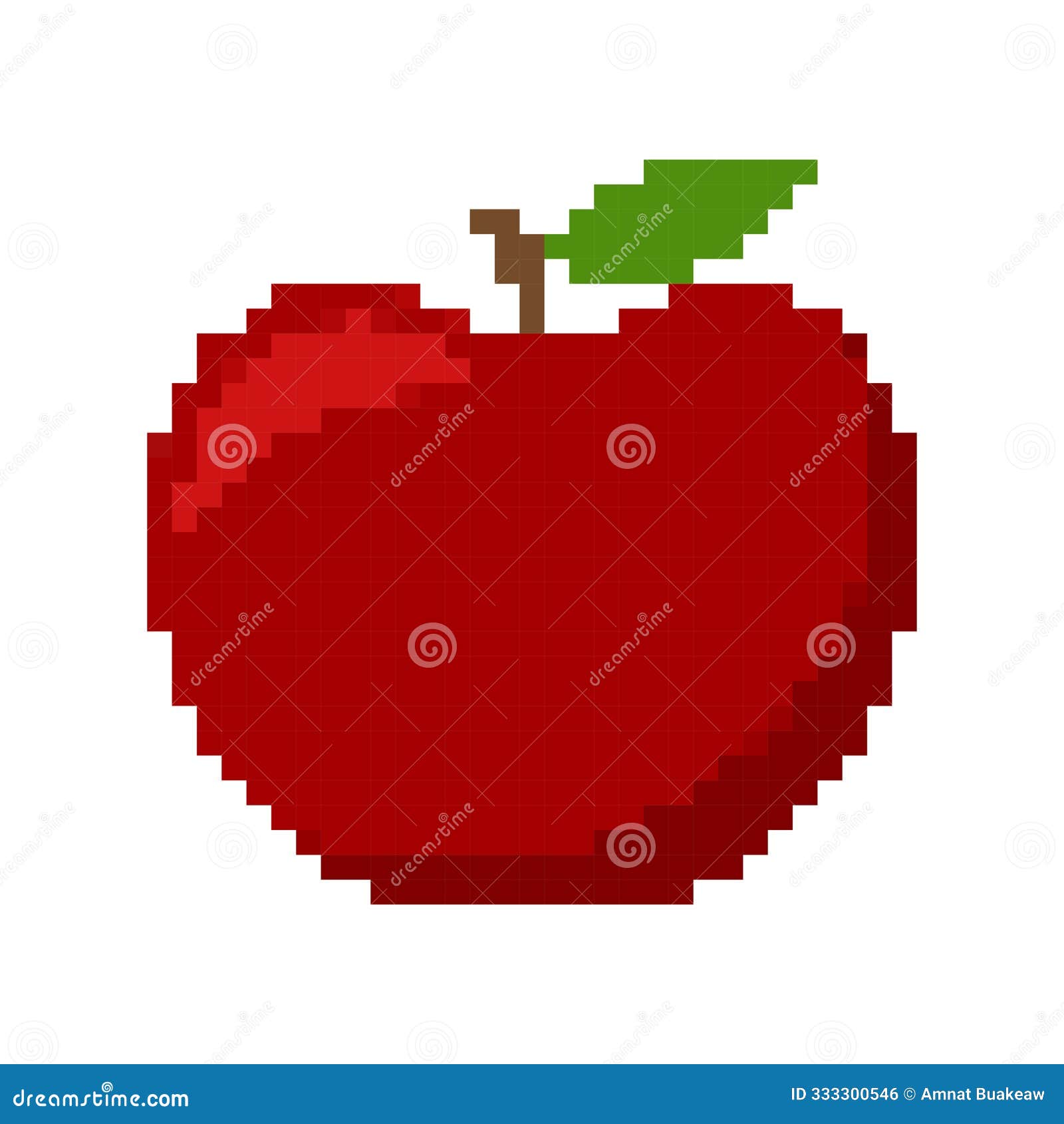 Apple, Pixel Apple Fruit, Pixel Apple Red for Icon, Pixel Apple for ...