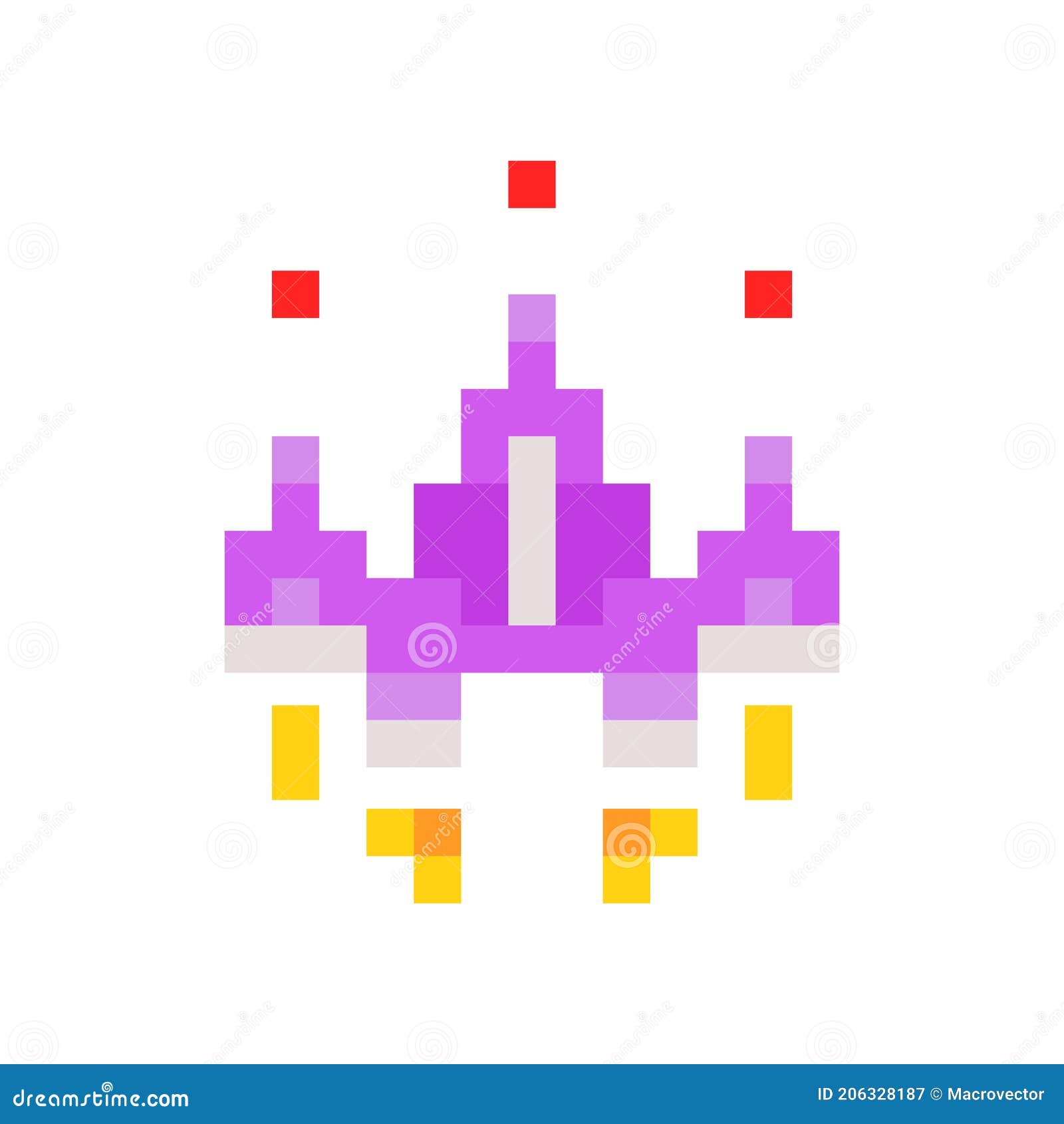 Pixel Art Arcade Game Machines. Old 8 Bit Gaming Console Different ...