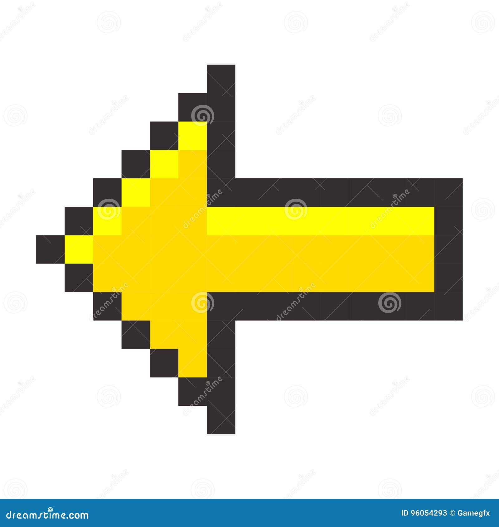 Pixel Arrow Icons Cartoon Vector | CartoonDealer.com #80812139